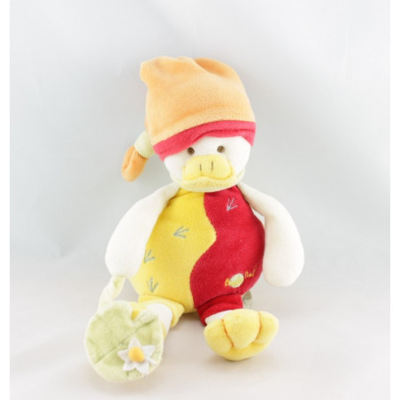 doudou canard les doudous calins BABY NAT avec boite