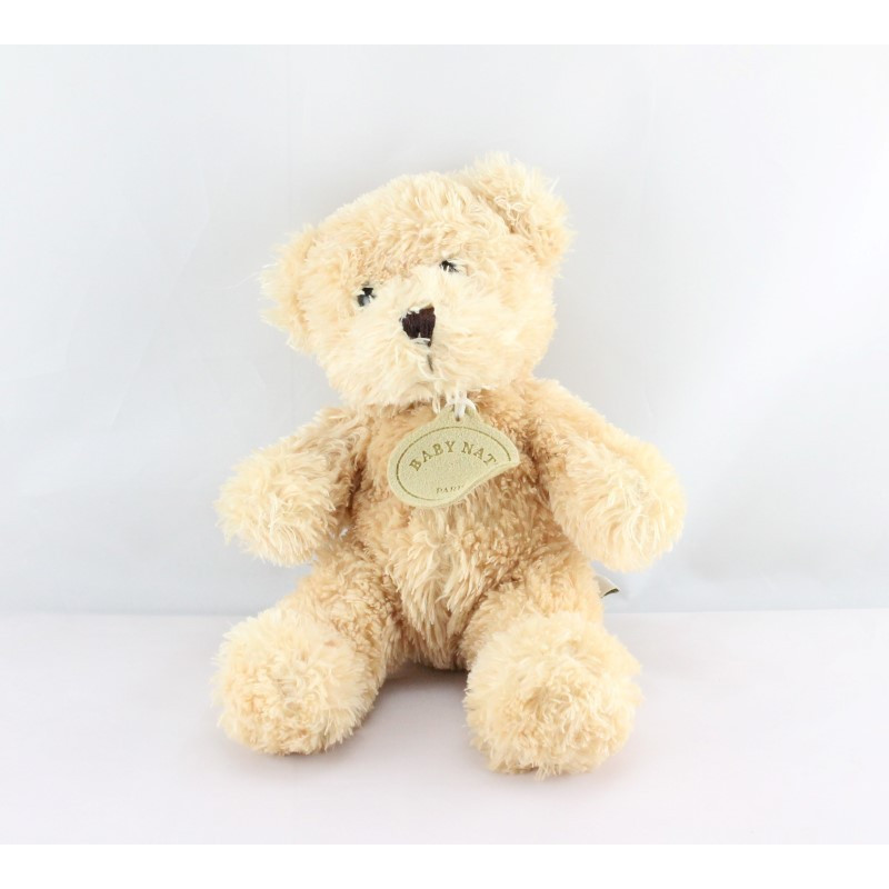 doudou ours beige tout doux BABY NAT