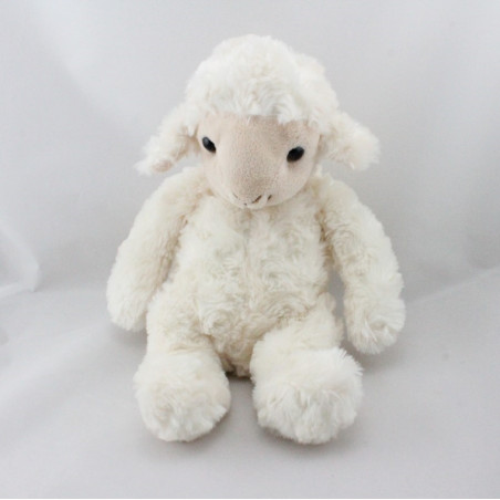 Doudou peluche mouton blanc RODADOU RODA