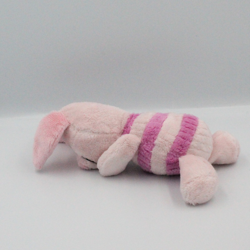 doudou Porcinet rayé rose DISNEY NICOTOY