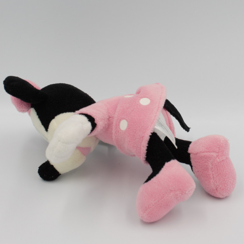 Doudou peluche minnie robe rose DISNEY NICOTOY