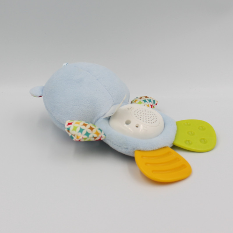 Doudou hippopotame bleu Croc'Hippo VTECH