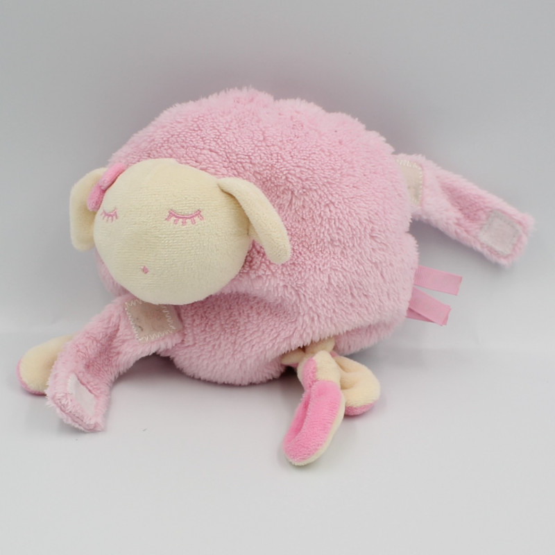Doudou mouton rose EILEEN