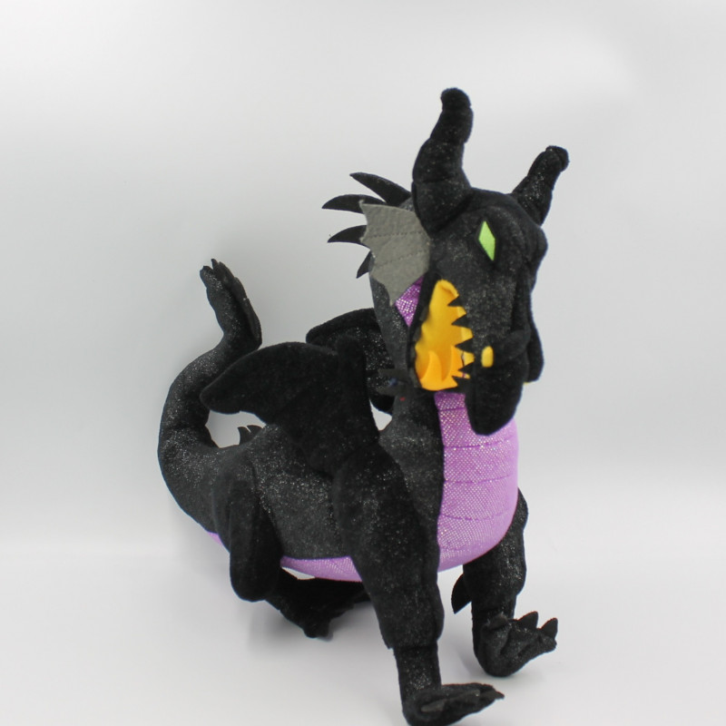 Peluche dragon noir Maléfique La belle au bois dormant DISNEYLAND