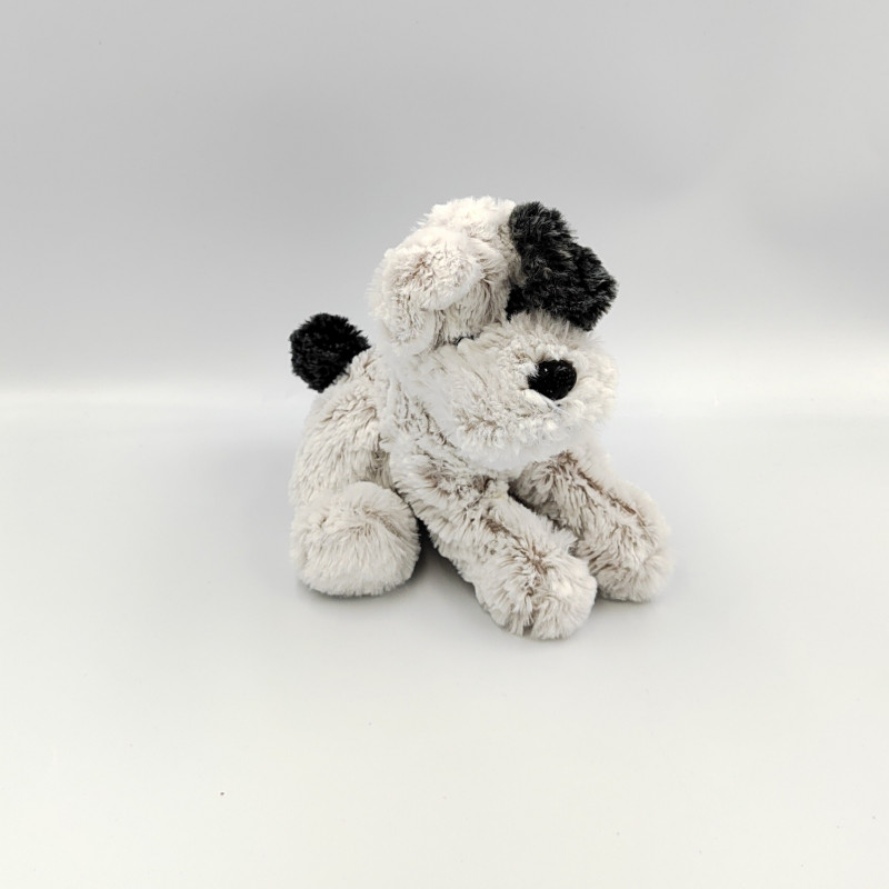 Doudou peluche chien gris NATURE COLLECTION