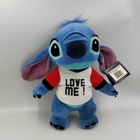 Peluche Stitch Tee shirt Love me Lilo et Stitch DISNEYLAND