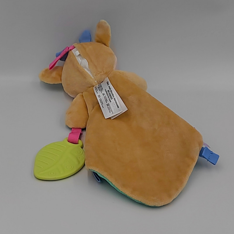 Doudou plat musical faon Tifan beige bleu VTECH