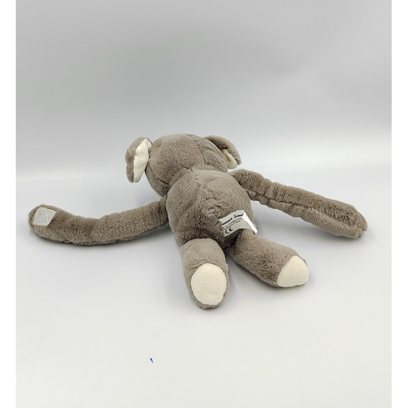 Doudou chien gris blanc COCKTAIL SCANDINAVE