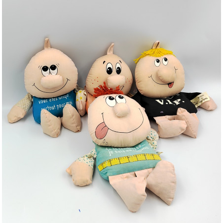 Lot de peluches WILBUR AND FRIENDS