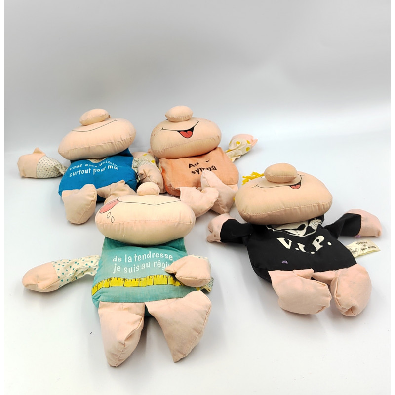 Lot de peluches WILBUR AND FRIENDS