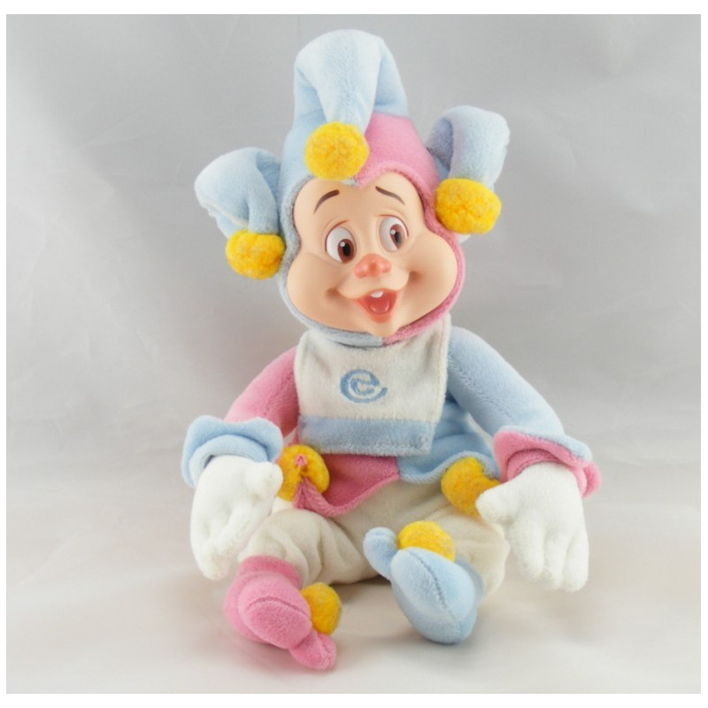 doudou lutin nain bleu blanc rose PLOPSALAND