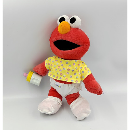 Peluche intéractive Baby Elmo rue sésame MATTEL